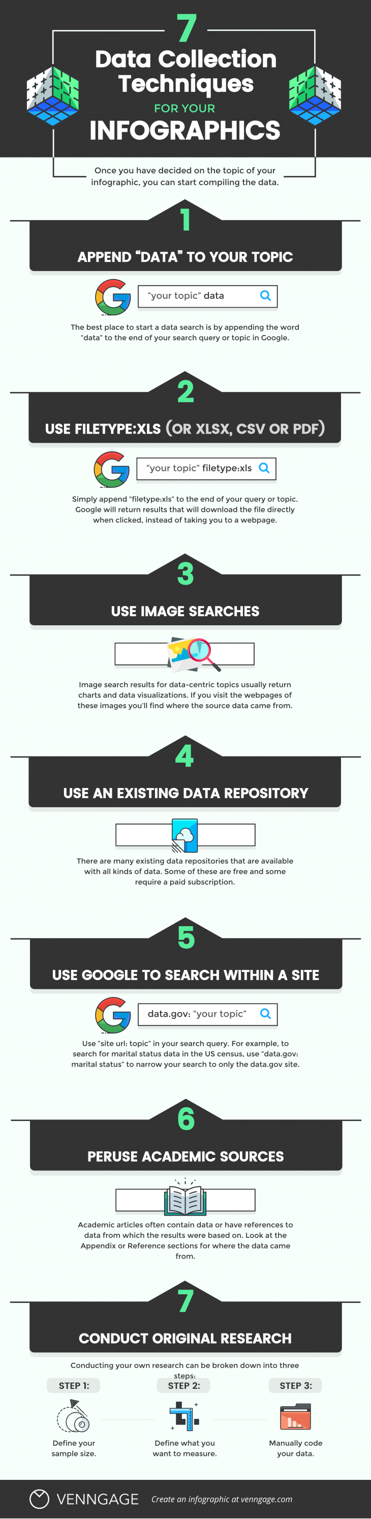 7 Data Collection Techniques For Your Next Infographic - Venngage