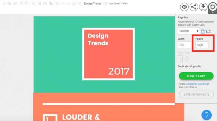 How to Pick the Right Infographic Size For Your Blog Post - Venngage