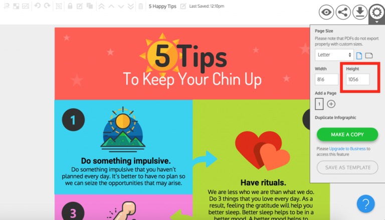 How to Pick the Right Infographic Size For Your Blog Post - Venngage