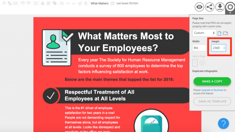 How to Pick the Right Infographic Size For Your Blog Post - Venngage