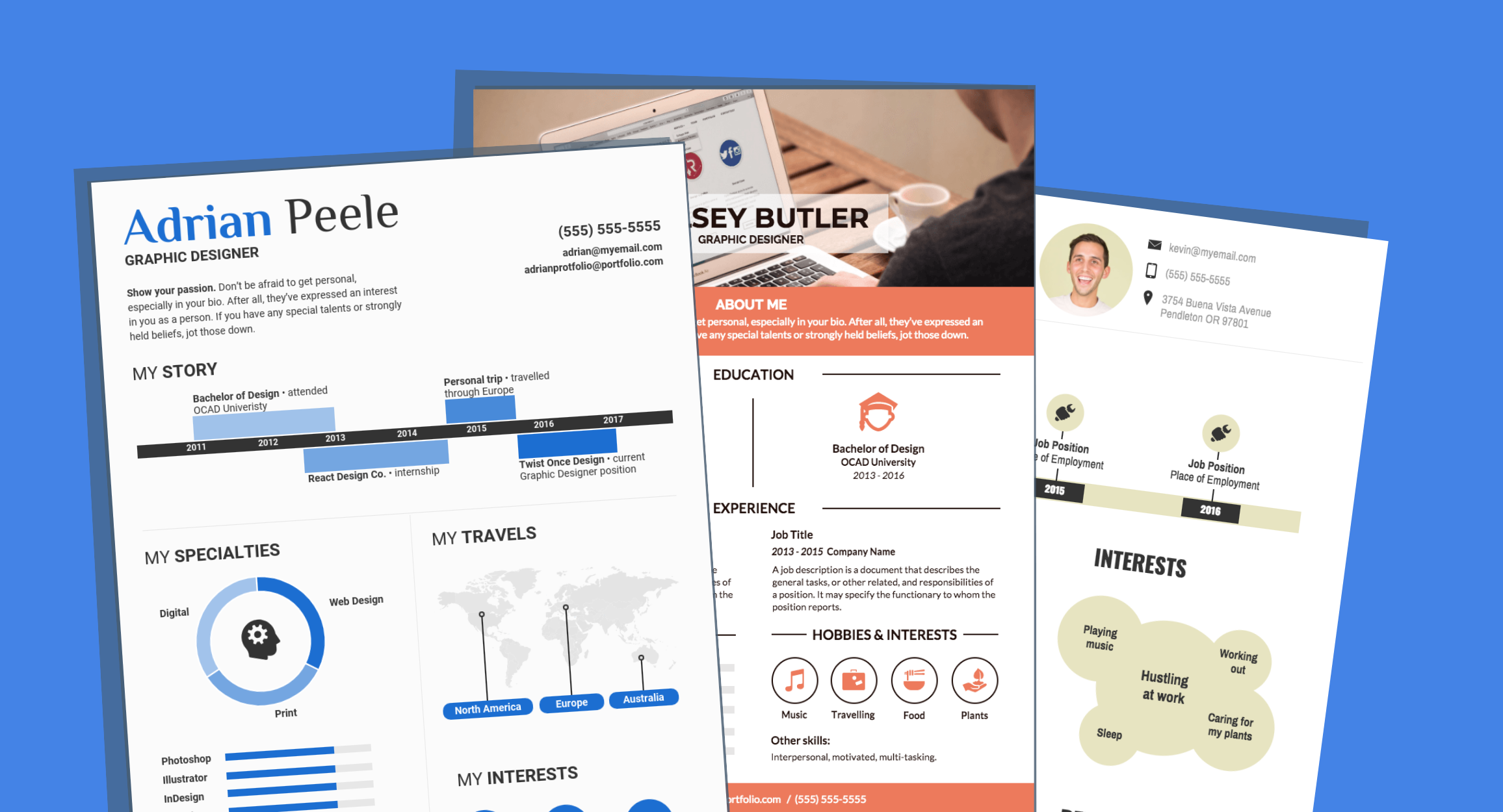 Infographic Resume Template Venngage