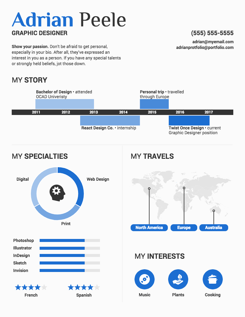 20 Customizable Infographic Resume Templates Venngage 20 Customizable Infographic Resume Templates Venngage