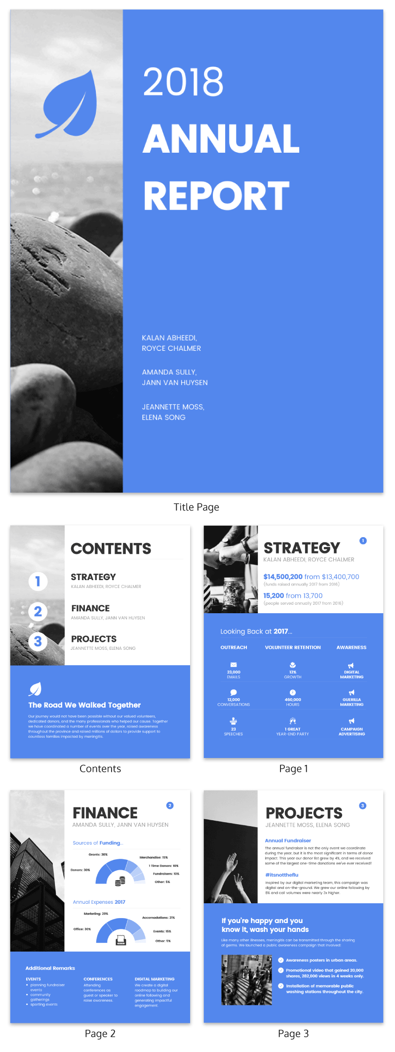 50 Customizable Annual Report Design Templates Examples Tips Venngage