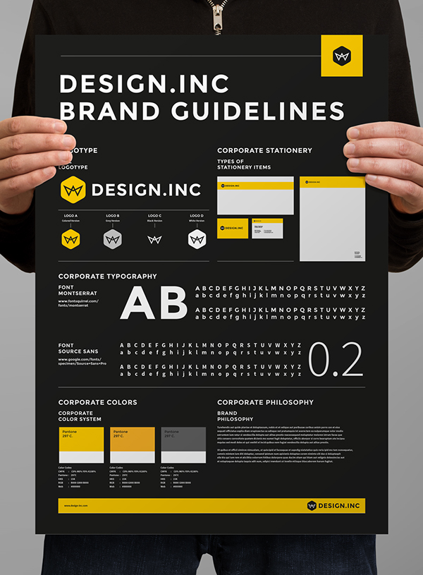 Brand Guidelines Template Free