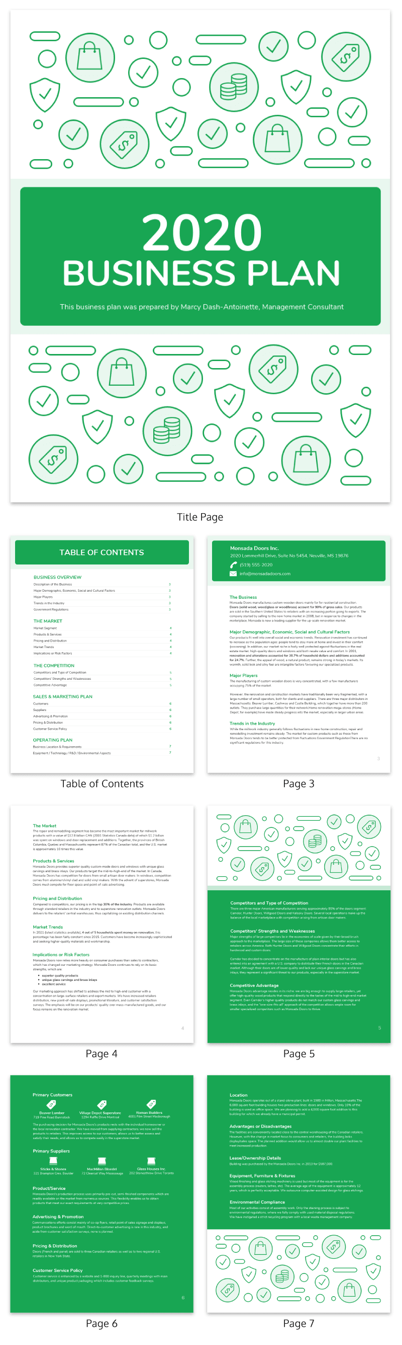  View 41 Get Template Startup Template Business Plan Examples Png Vector