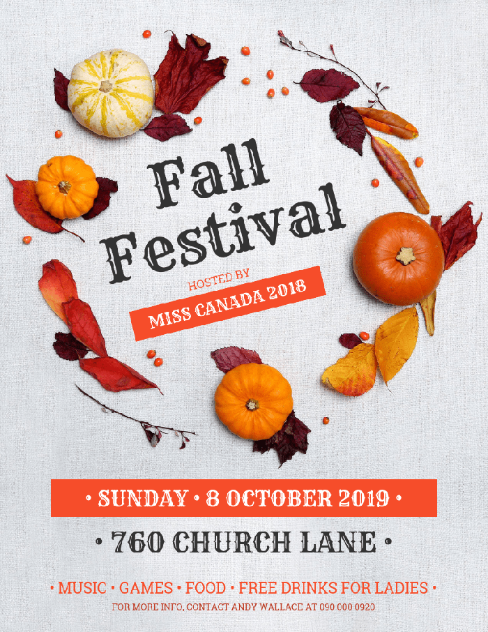 Fall Carnival Flyer Template Free FREE PRINTABLE TEMPLATES