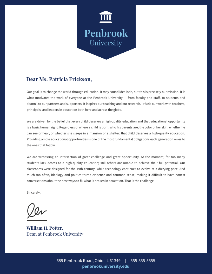 23 Business Letterhead Examples Branding Tips Venngage