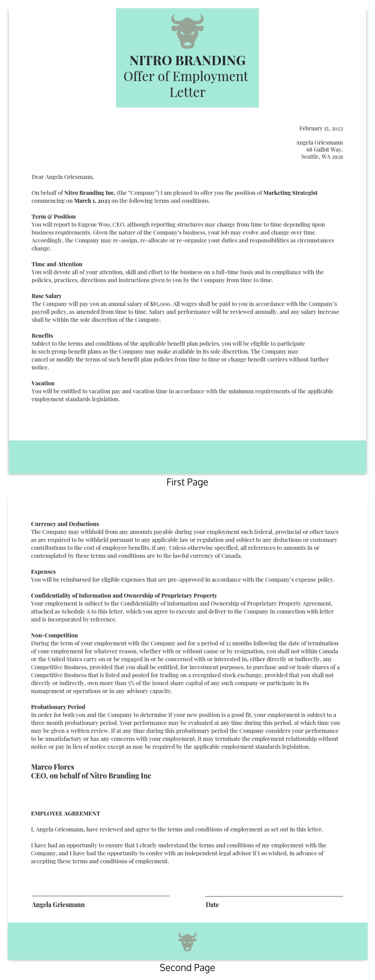 Need To Type A Letter And Print It Out For Your Needs Letter Template
