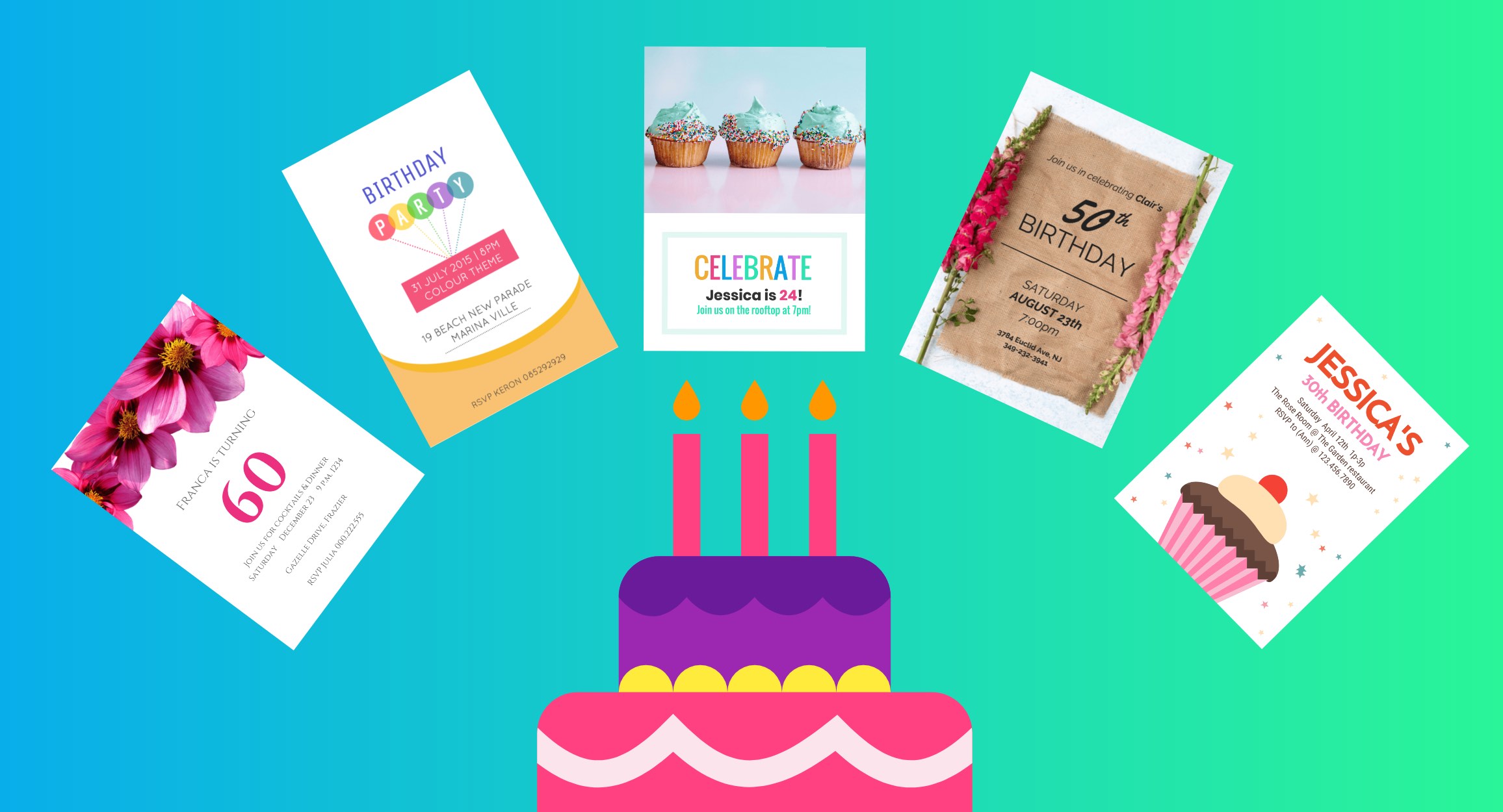10 Creative Birthday Invitation Examples Design Tips 2023 Venngage