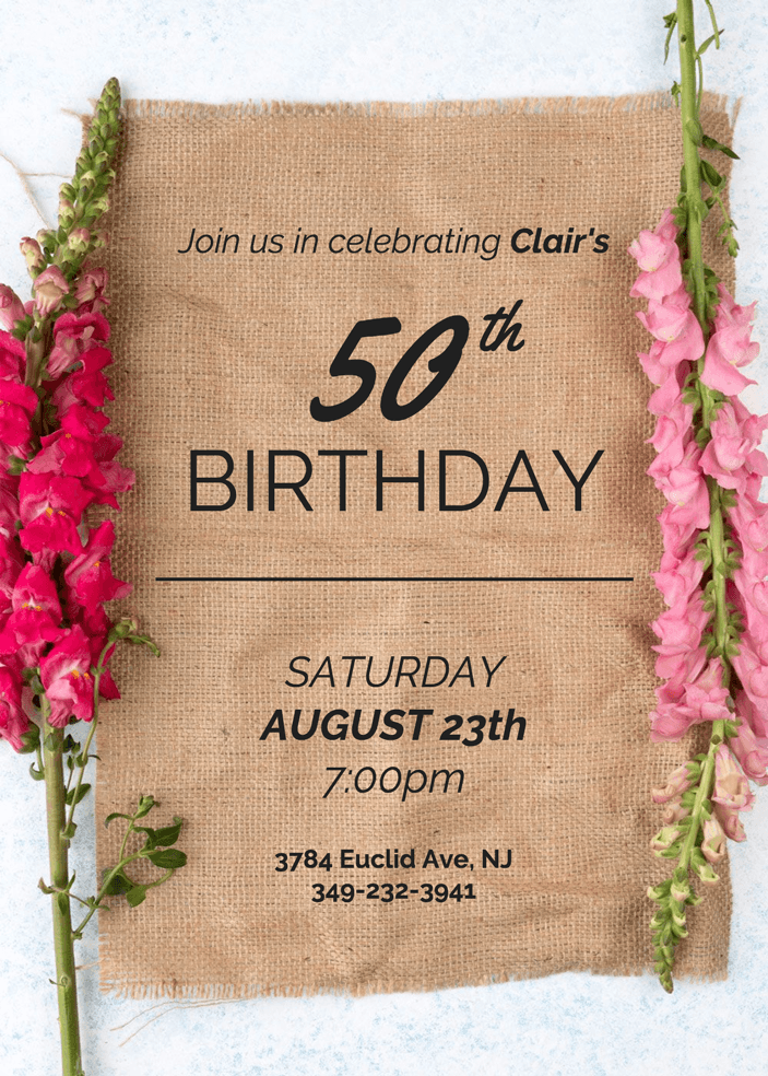 10 Creative Birthday Invitation Card Design Tips Templates Venngage
