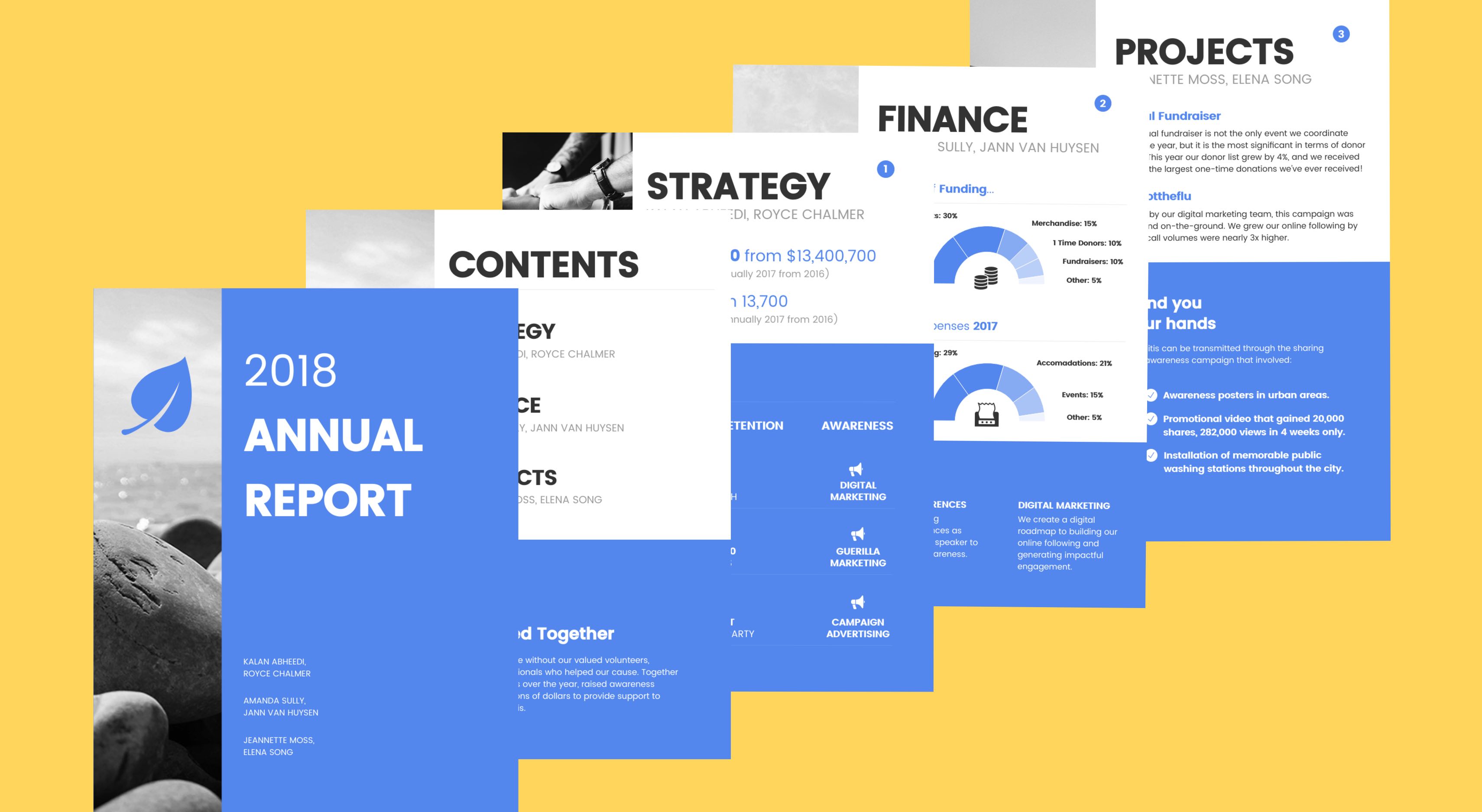 10 Report Design Ideas Tips To ENGAGE Readers Templates Venngage