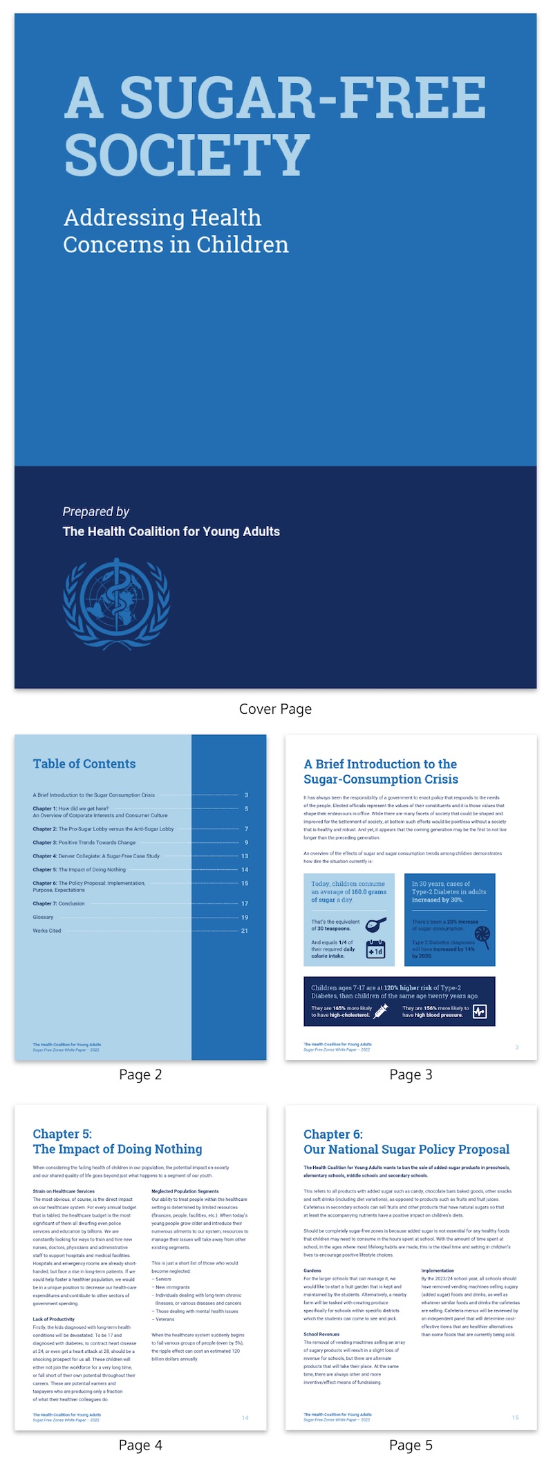 Free Professional Report Template Word Collection