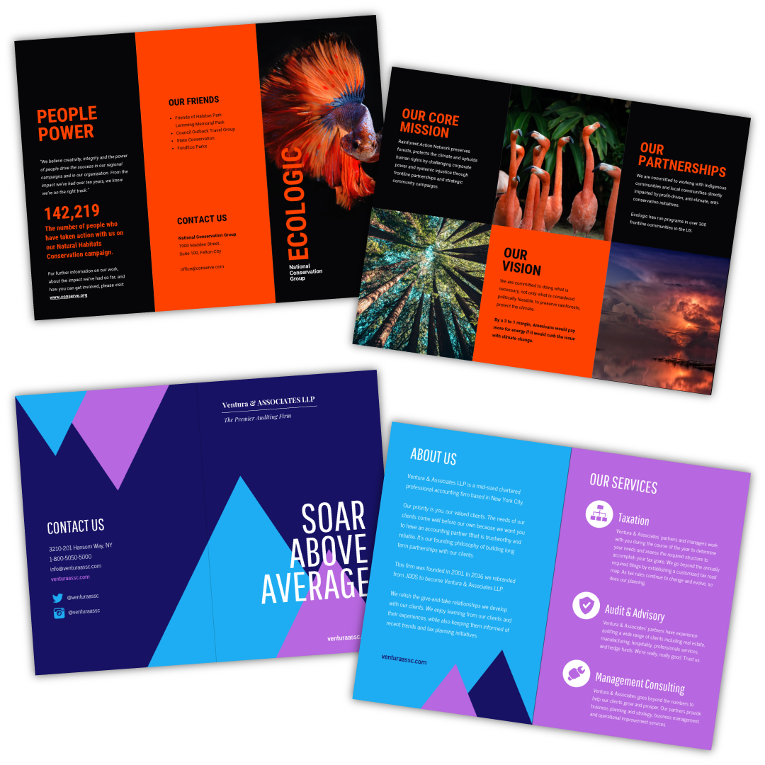 Pamphlet Maker For Non Designers Online Pamphlet Maker By Venngage