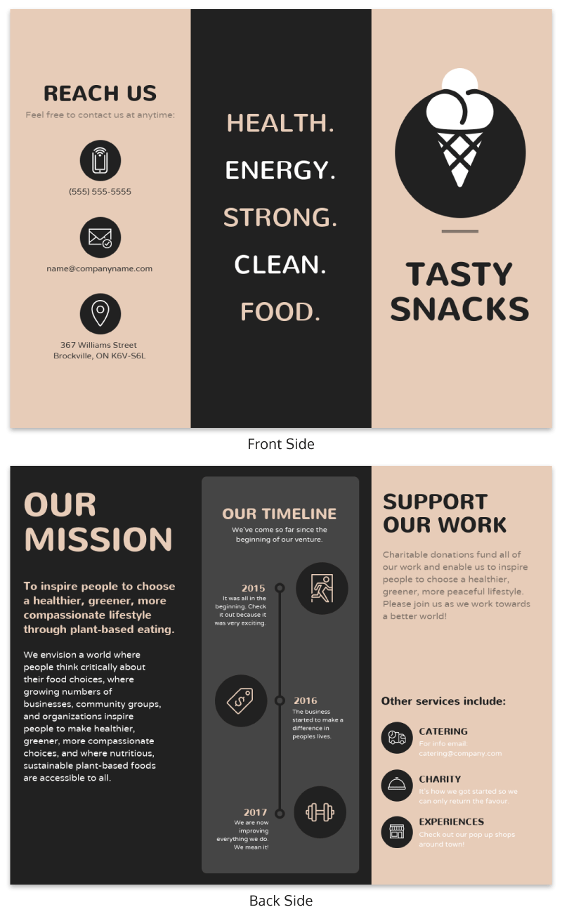 21 Company Brochure Examples To Promote Your Business Venngage 21 Company Brochure Examples To Promote Your Business Venngage