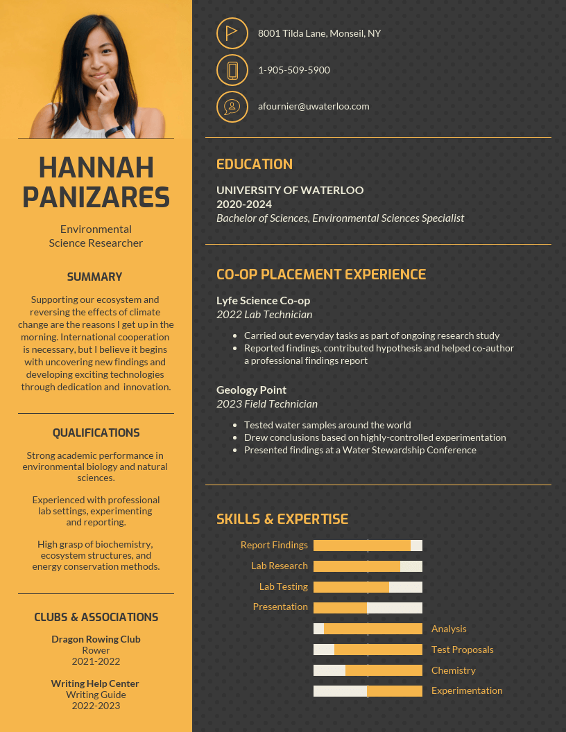20 Customizable Infographic Resume Templates Venngage