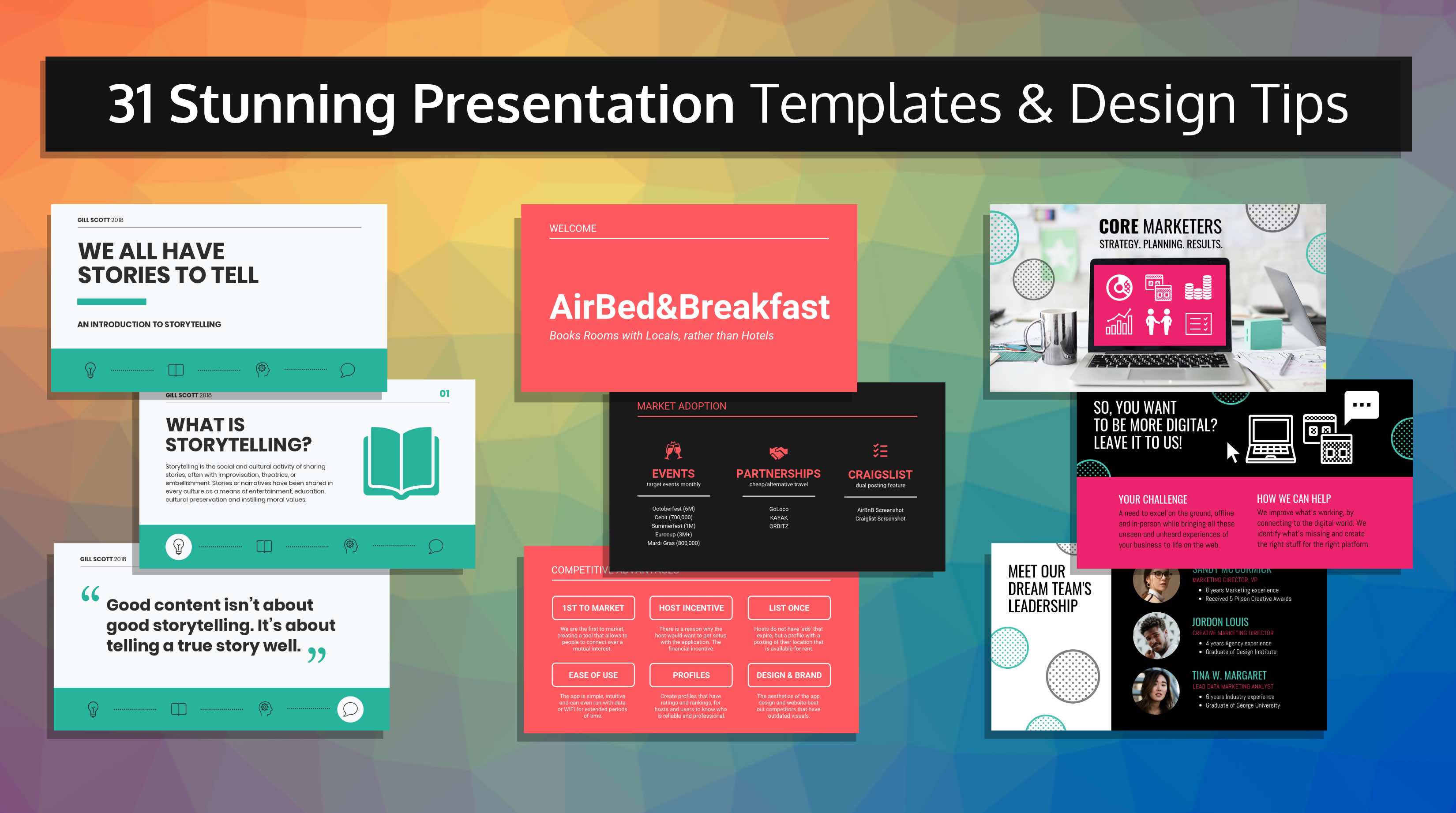 31 Presentatiesjablonen En Best Practices Bij Ontwerpen Om Uw Publiek