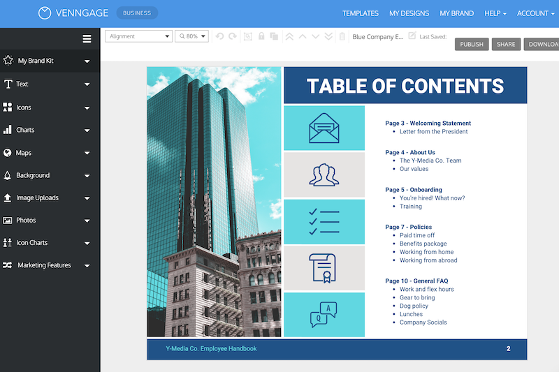 How To Write An Employee Handbook Examples Tips Venngage