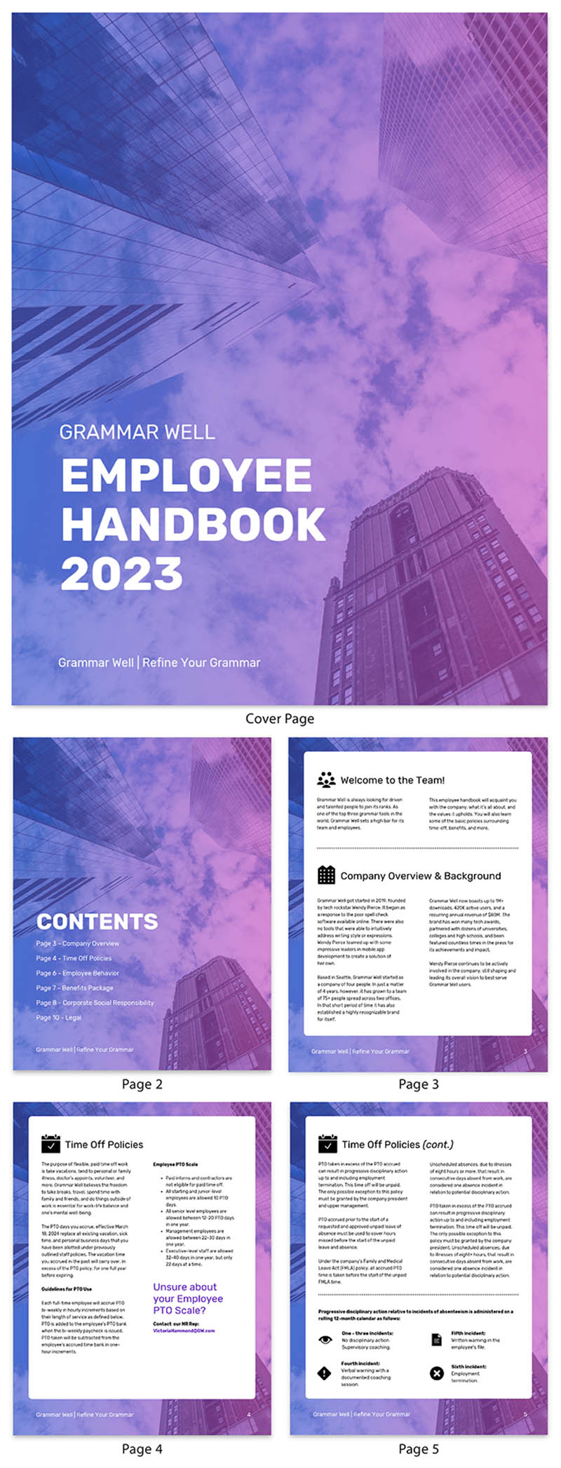 How To Write An Employee Handbook Examples Tips Venngage