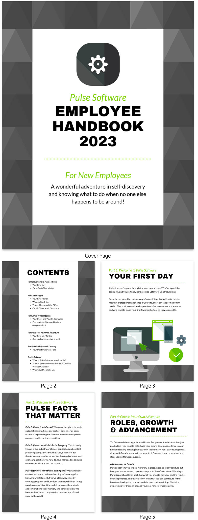 Handbook Layout Template TUTORE ORG Master Of Documents