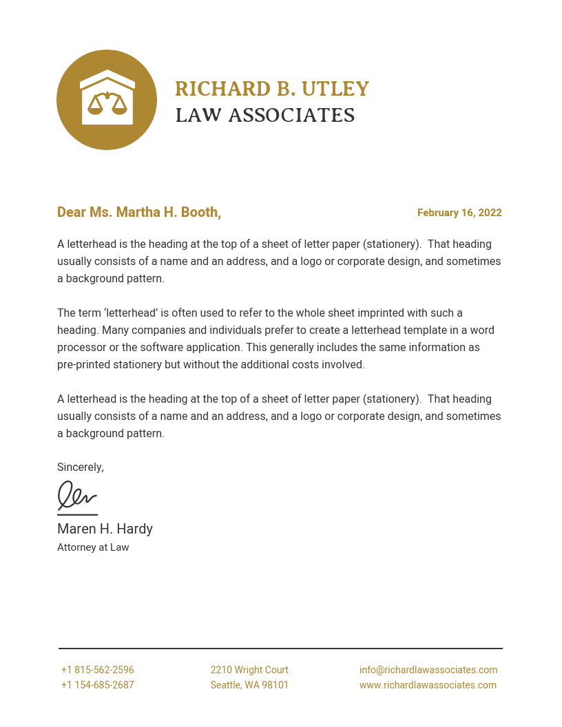 The Madison Adventure Download 32 Get Letterhead Formal Letter 