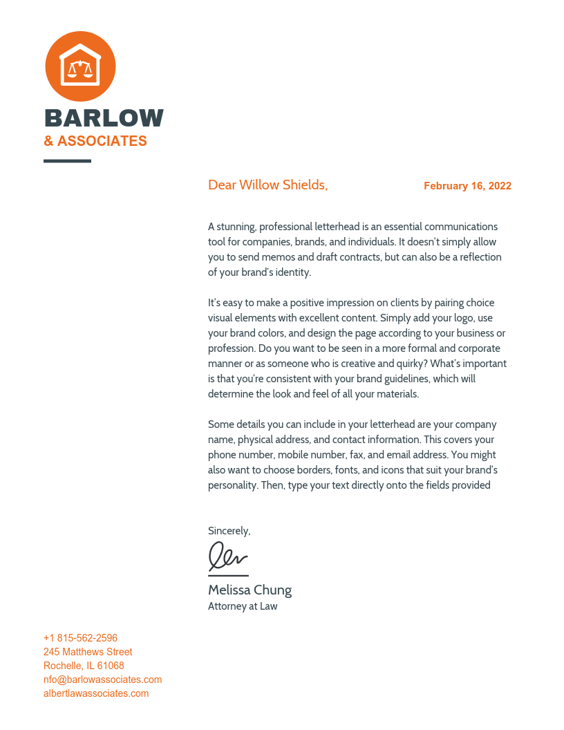 Free Printable Business Letterhead Templates To Customize Canva 