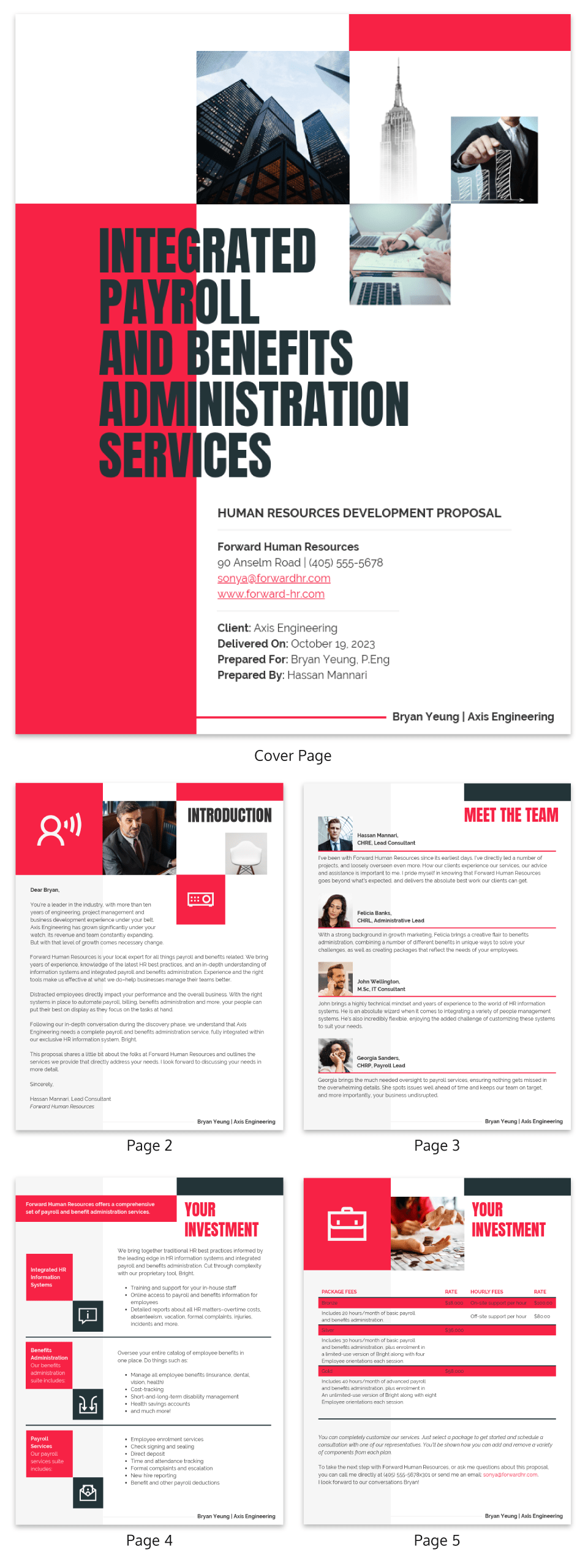 Consultant Proposal Template