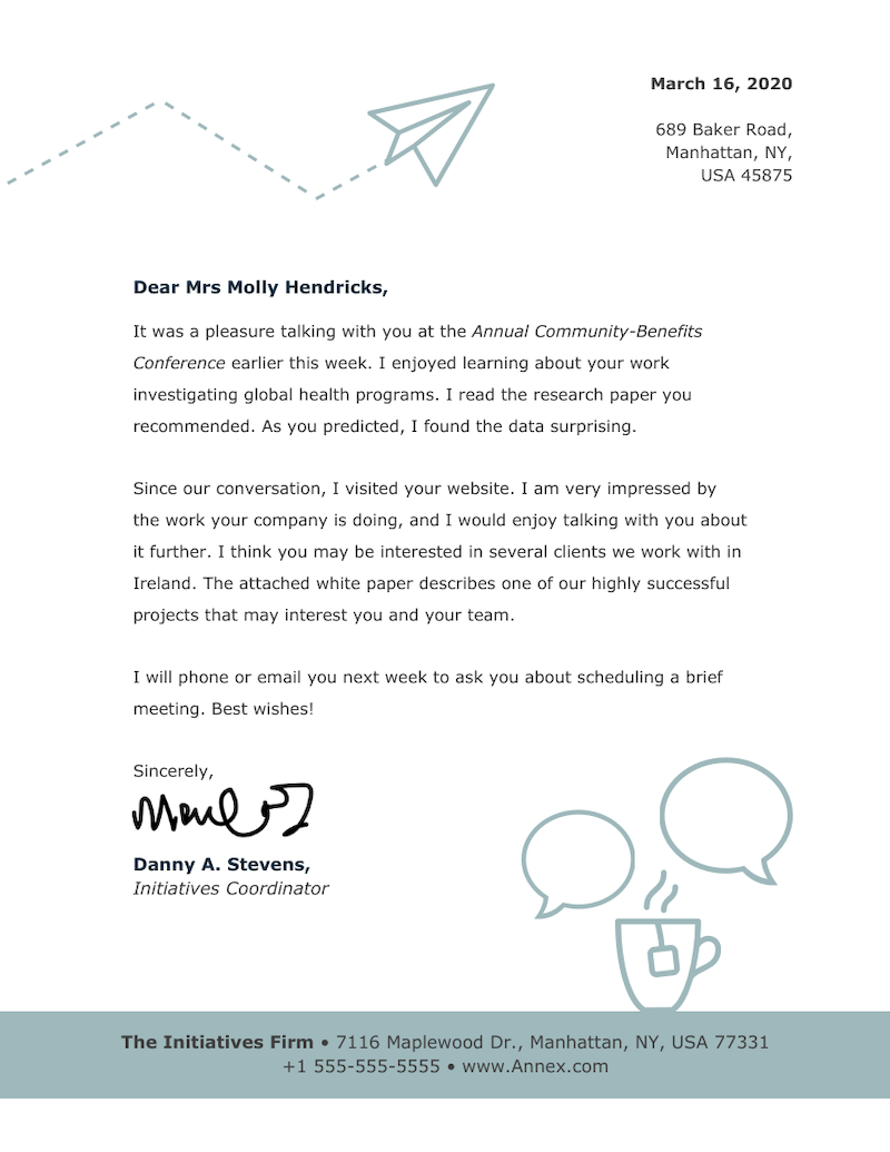 23 Business Letterhead Examples Branding Tips Venngage