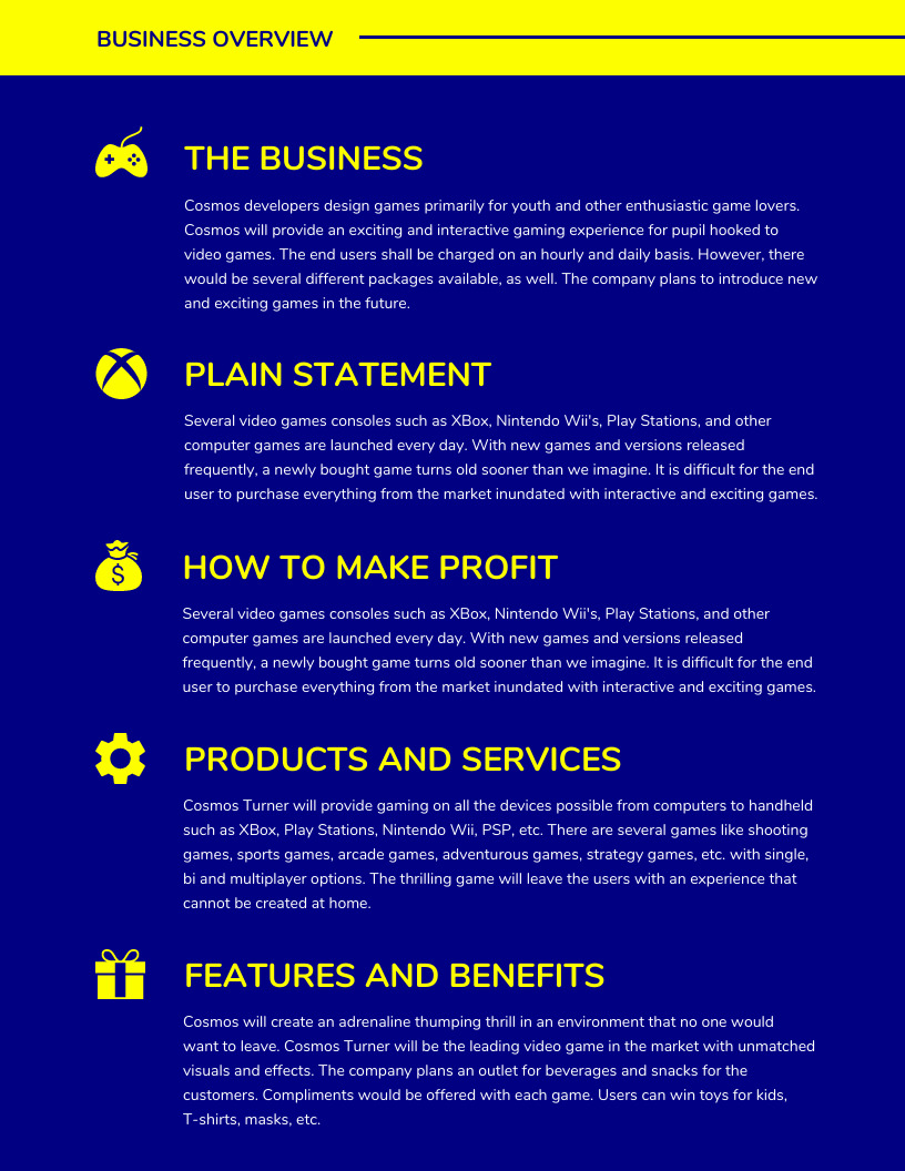 Building A Business Plan For Investors Encycloall