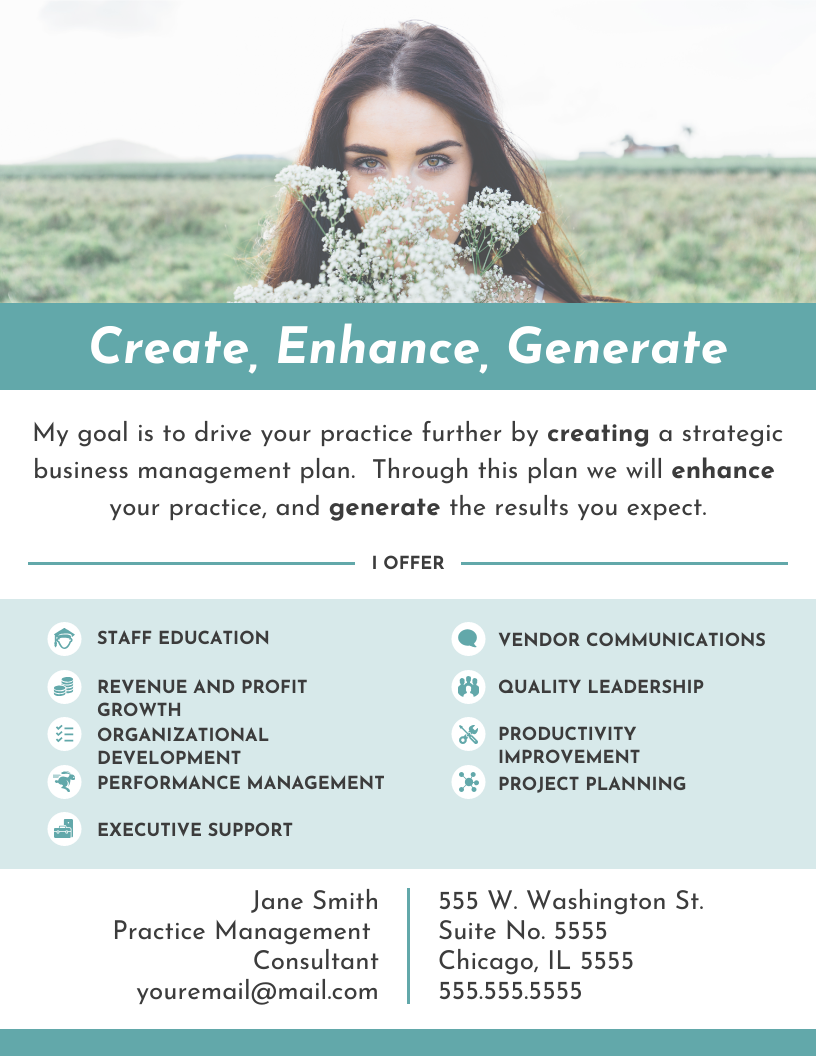 Listing Flyers Examples