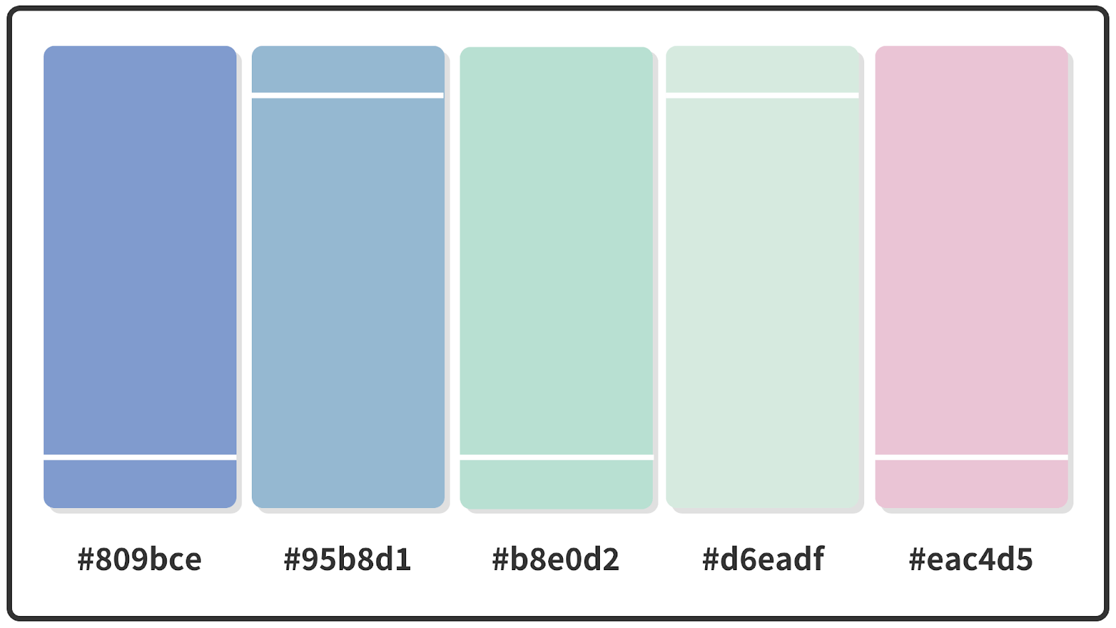 Aesthetic Color Palette For Excel Image To U