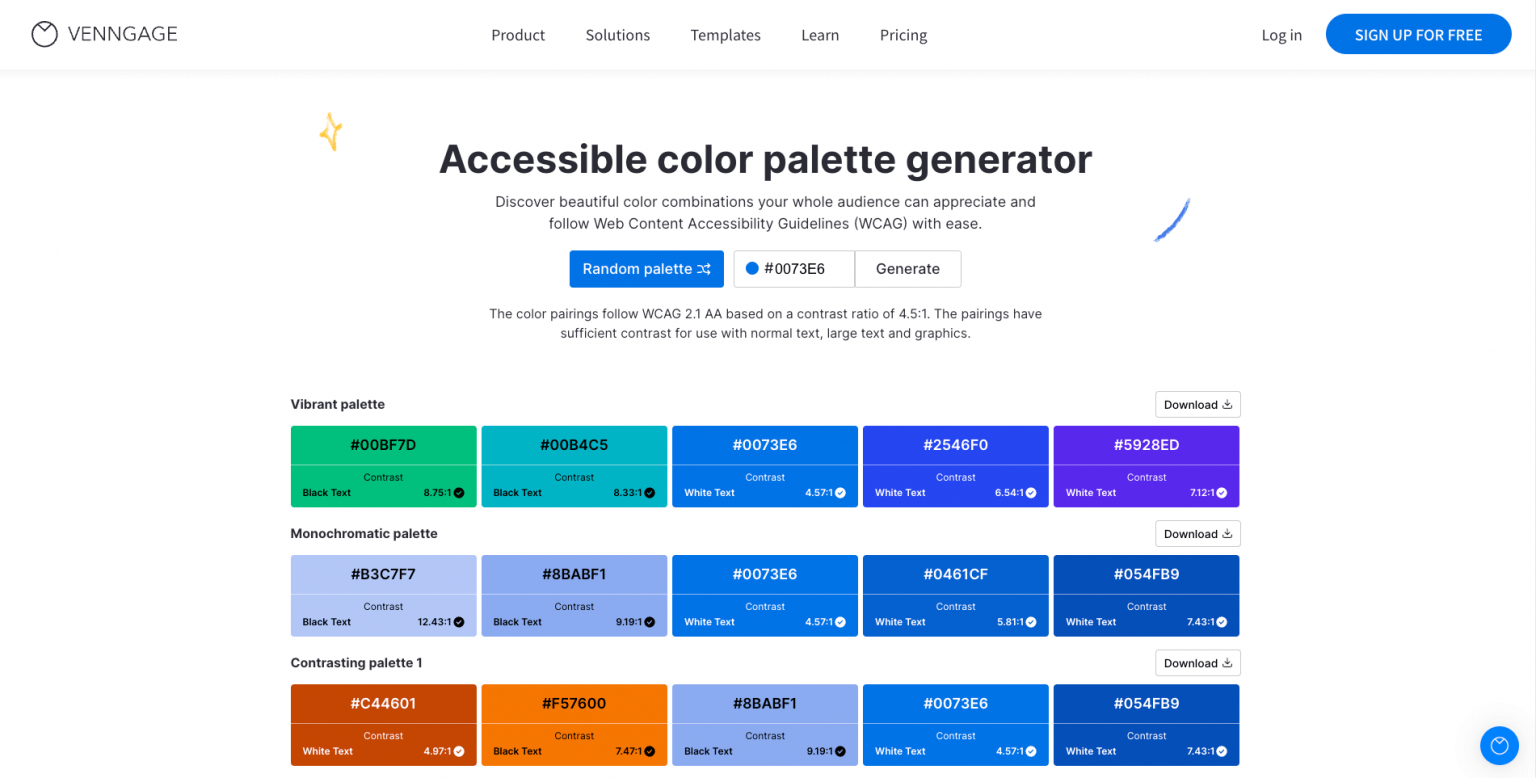 15 Best Color Palette Generators for 2025 - Venngage