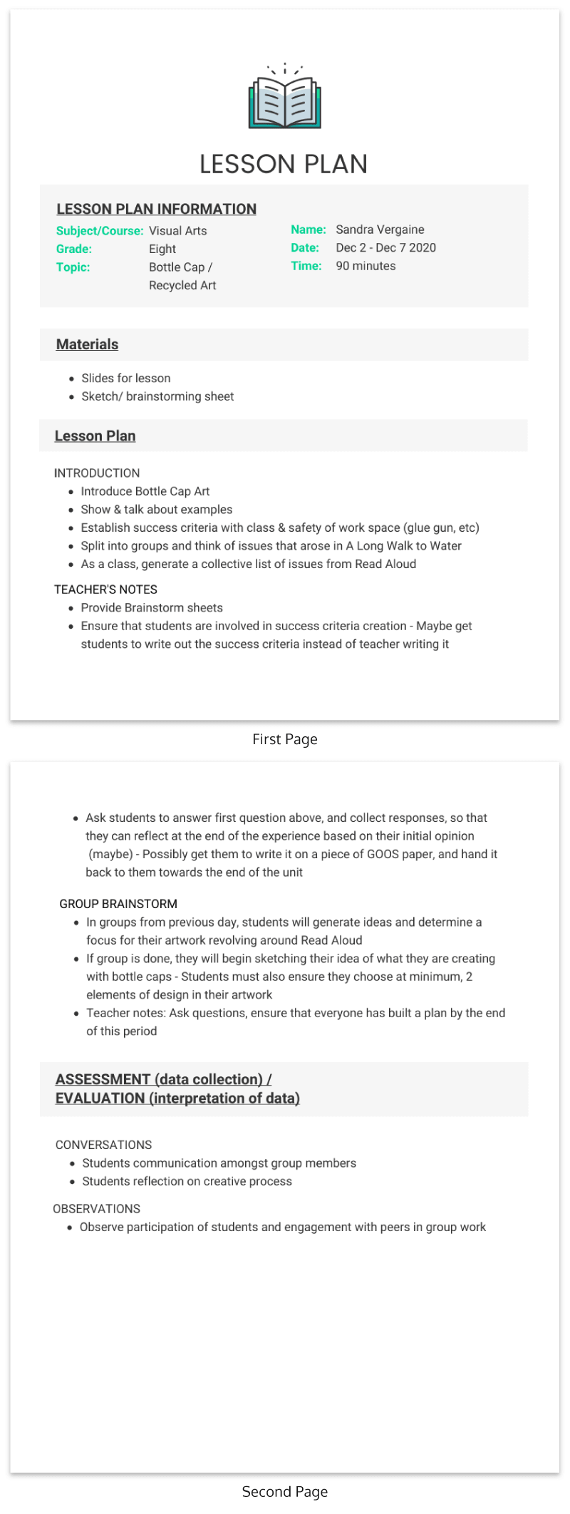 Use A Course Design Template To Create Actionable Courses Venngage