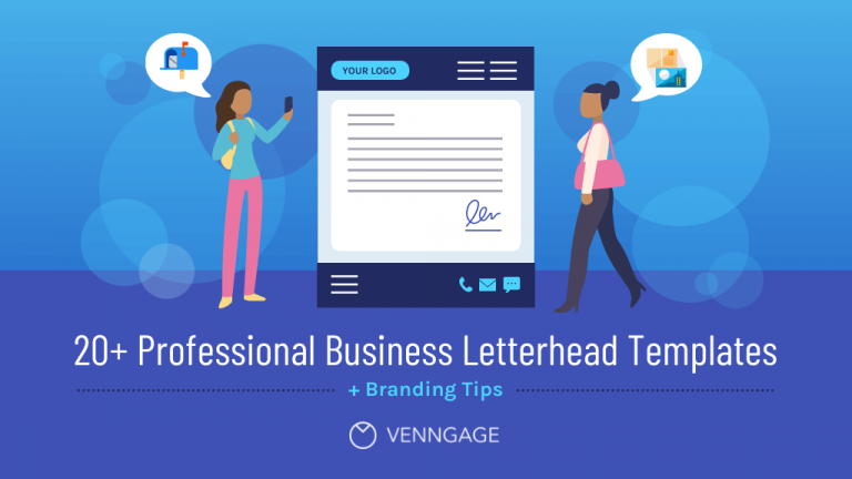 29 Professional Business Letterhead Examples + Design Ideas