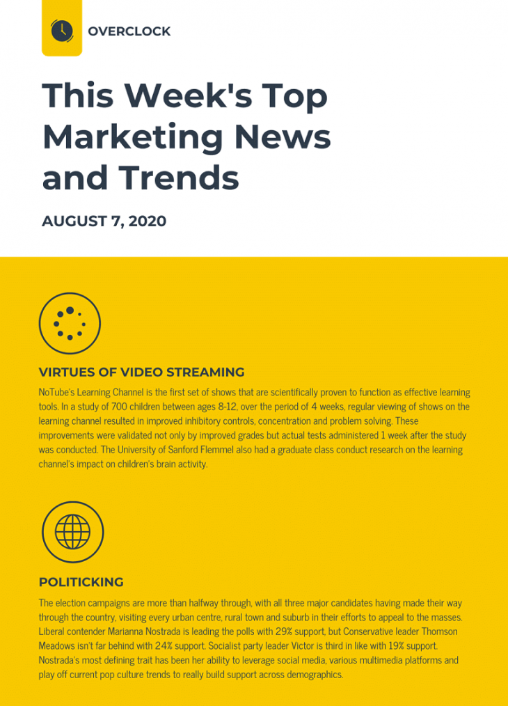 70+ Best Email Newsletter Templates and Design Tips - Venngage