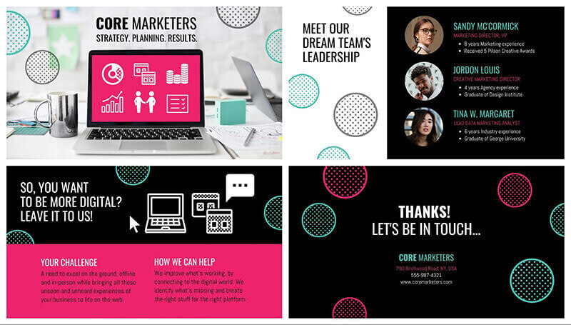 Creative Presentation Deck