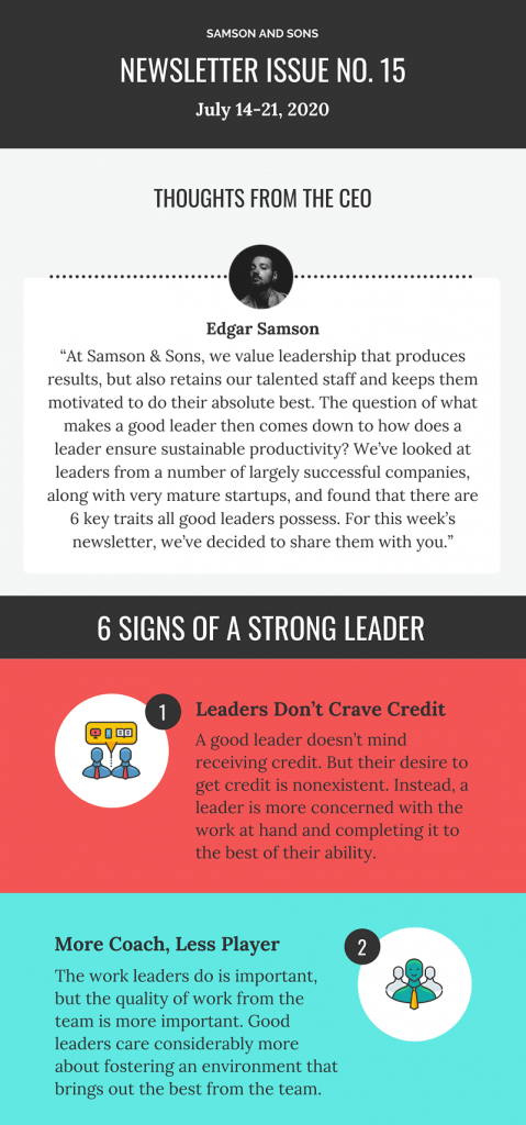 70+ Best Email Newsletter Templates and Design Tips - Venngage