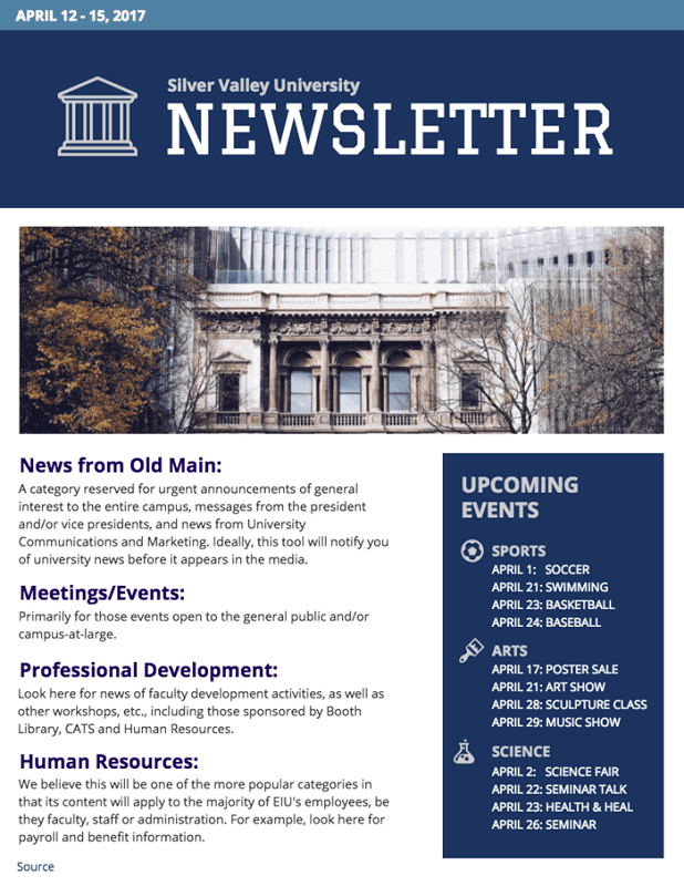 Newsletters M s De 65 Atractivas Plantillas Consejos De Dise o