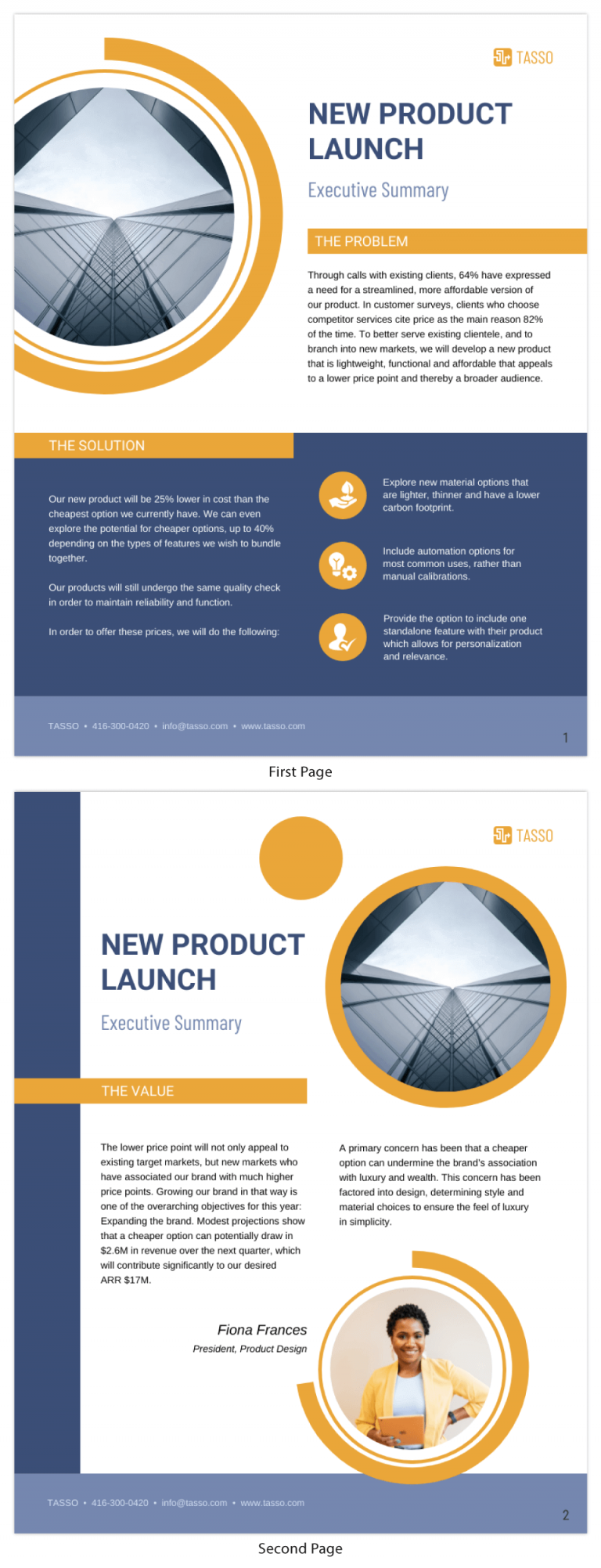 Come scrivere un executive brief per un rapporto - Venngage Blog