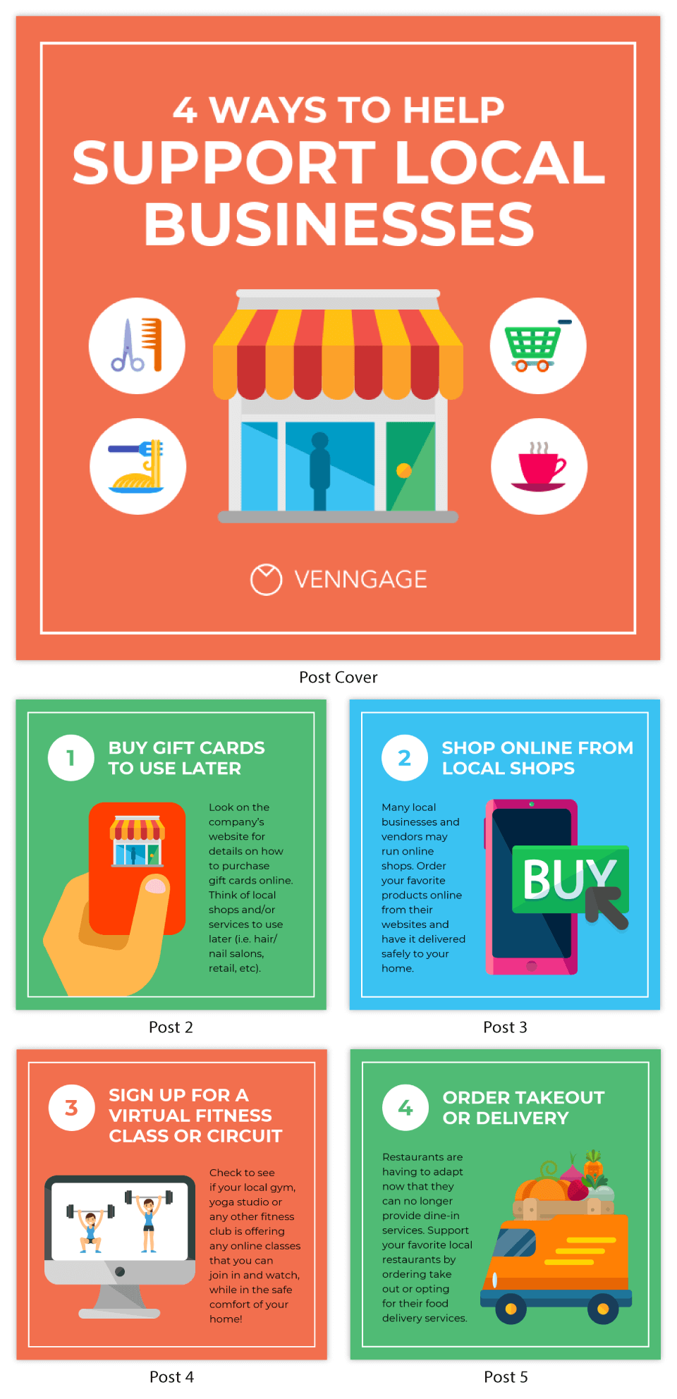 Die besten Infografiken auf Instagram für mehr Engagement.