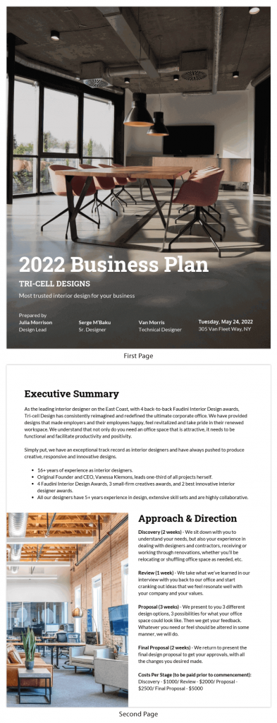 15+ Business Plan Templates for Strategic Planning - Venngage