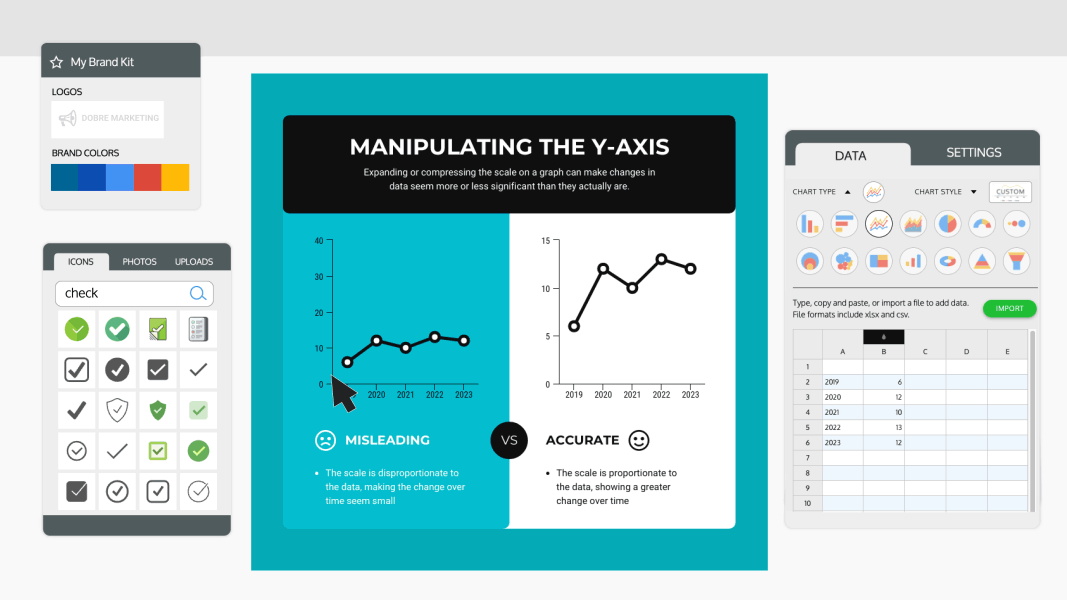 Venngage Line Graph Maker Create A Free Line Graph