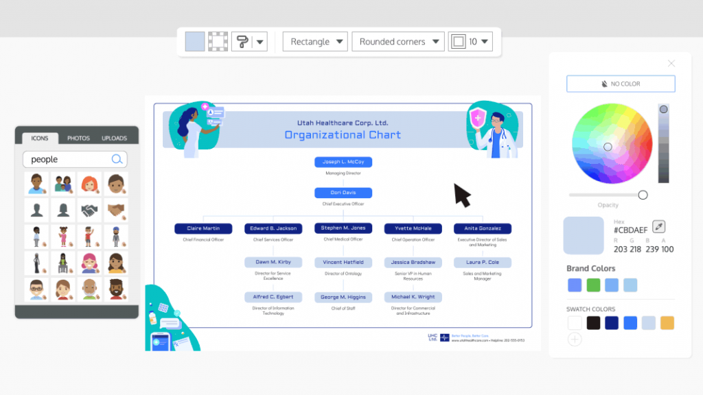 How To Create An Org Chart In Excel Venngage How To Create An Org Chart In Excel Venngage