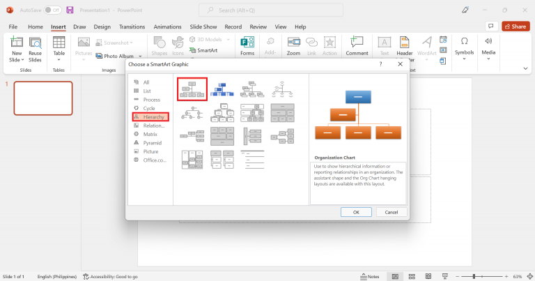 How to Create an Organizational Chart in PowerPoint - Venngage