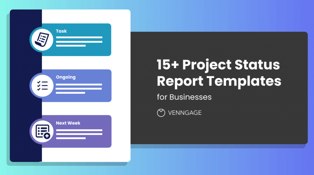 13 Project Status Report Templates for Businesses - Venngage