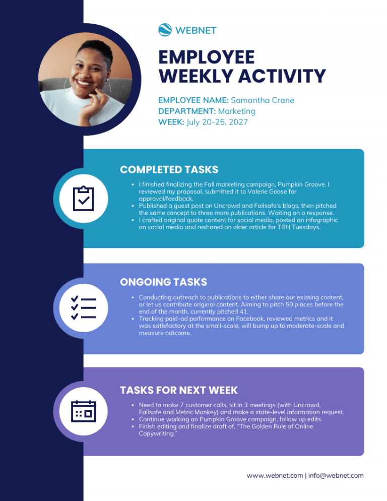 13 Project Status Report Templates for Businesses - Venngage