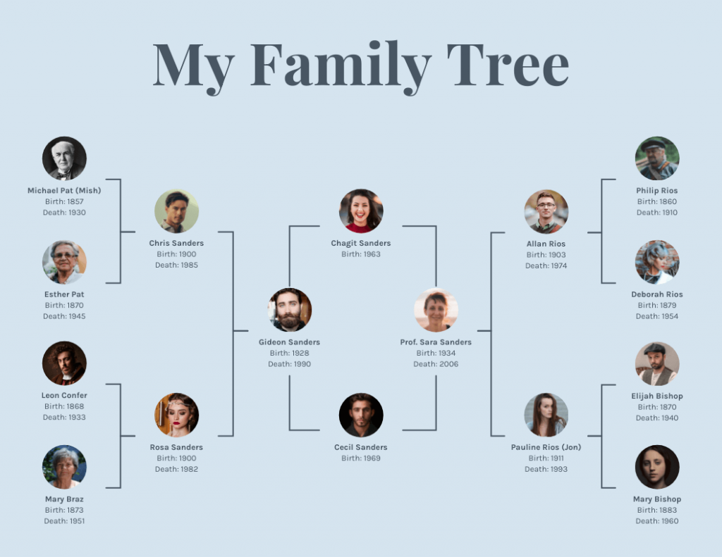 How to Make a Family Tree Diagram (+ Examples) - Venngage