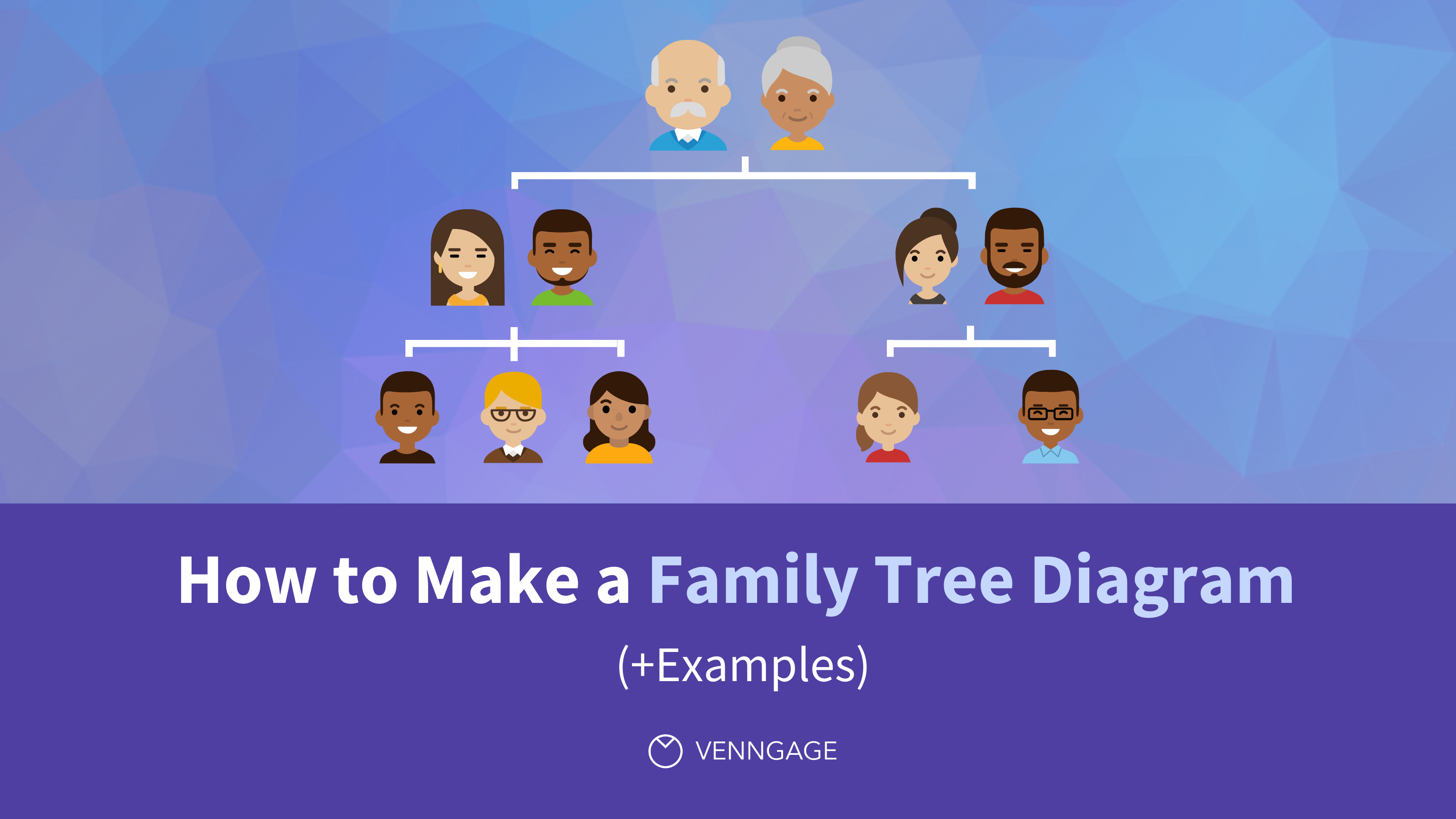 How To Make A Family Tree Diagram Examples Venngage 2023 