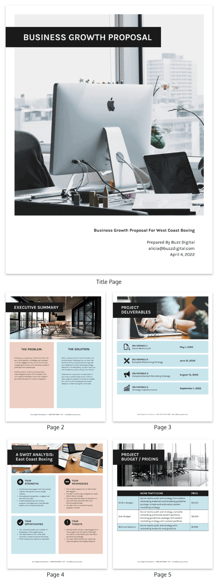 How to Write a Business Proposal (+ Examples & FREE Templates)