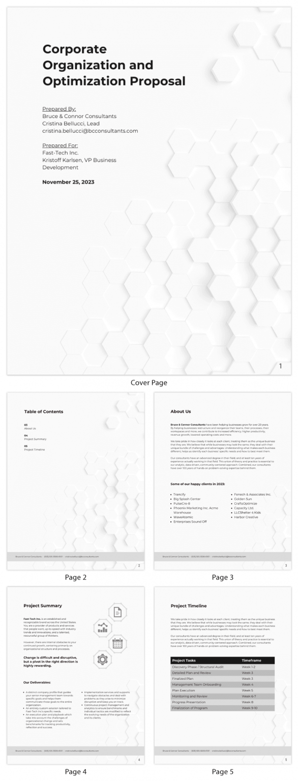 How to Write a Business Proposal (Examples + Free Templates)