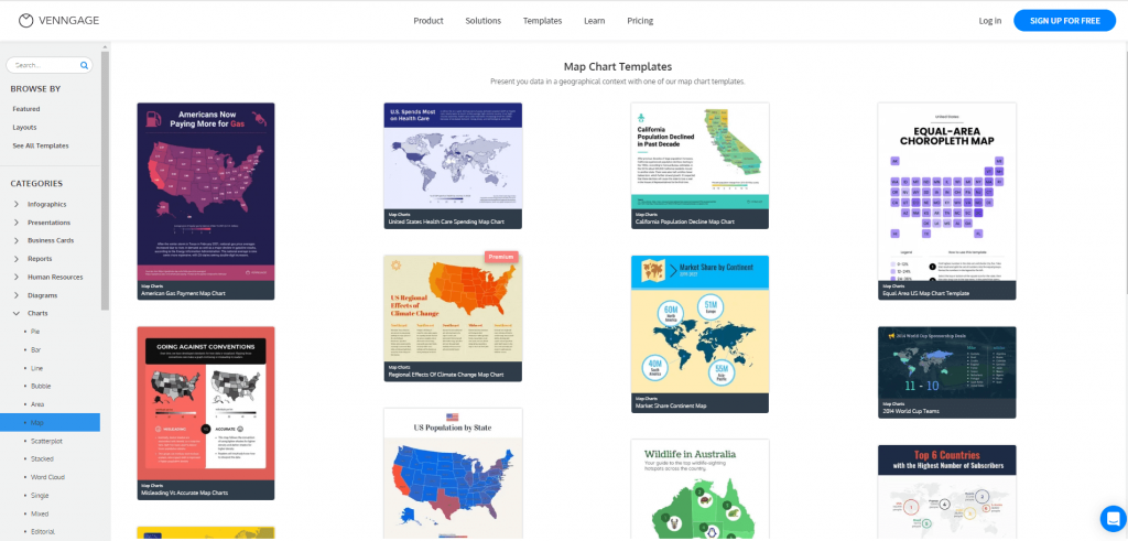 What is a Choropleth Map and How To Create One - Venngage